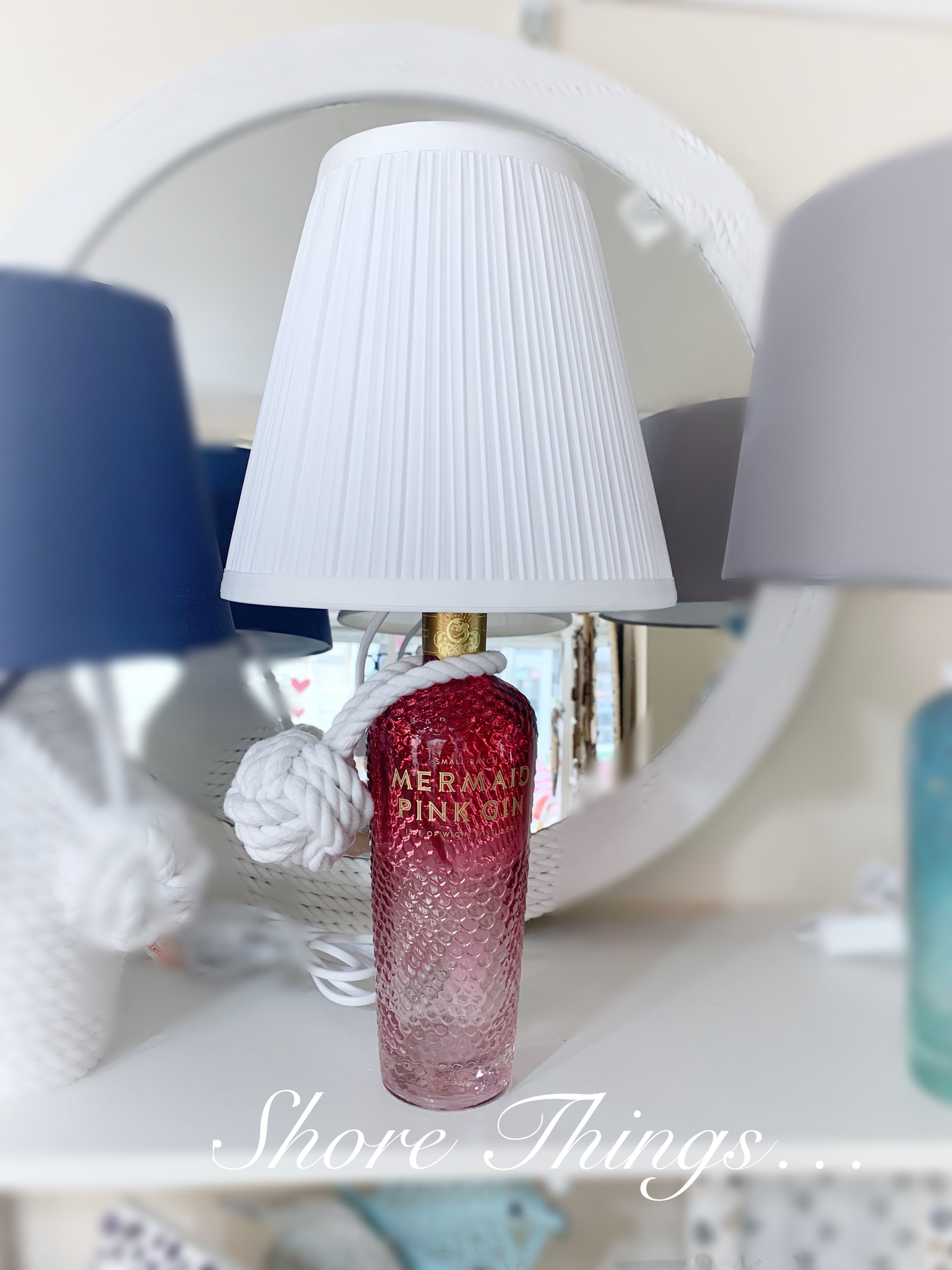 Mermaid Gin Lamp Pink – Shore Things